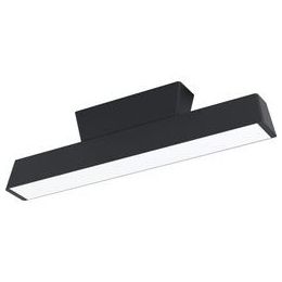 Eglo Connect LED Deckenleuchte Simolaris-Z schwarz 47 x 5,5 cm dimmbar