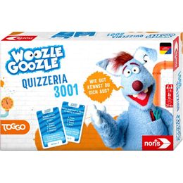 Noris Spiel, Quizspiel Woozle Goozle, Quizzeria, Made in Germany, bunt