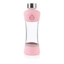 Equa Trinkflasche Active, Borosilikatglas, 550 ml, rosa