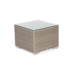 SonnenPartner Gartentisch SonnenPartner Lounge-Tisch Residence 60x60 cm Aluminium mit