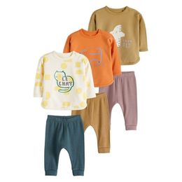 next Shirt & Leggings 6er-Pack Baby T-Shirts und Leggings (6-tlg)