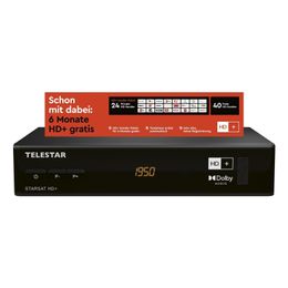 Telestar STARSAT HD+ HDTV Satreceiver mit HD+ Kartenleser Mediaplayer