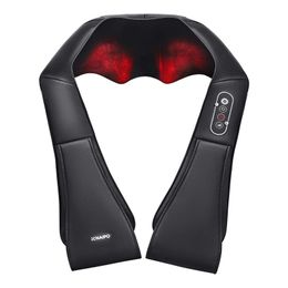NAIPO MGS-150DC Schulter Massagegerät mit Wärmefunktion 3D-Rotation Massage Einstellbaren Geschwindigkeiten