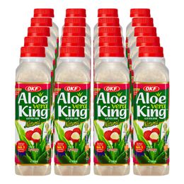 OKF Aloe Vera King Lychee 0,5 Liter, 20er Pack