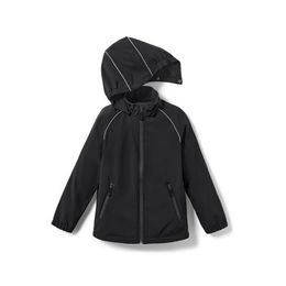 Tchibo Kinder-Softshelljacke - Schwarz - Kinder - Gr.: 122/128