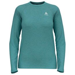 Odlo - Women's T-Shirt Crew Neck L/S Essential Seamless - Funktionsshirt Gr XS türkis