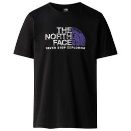 The North Face - S/S Rust 2 Tee - T-Shirt Gr S schwarz