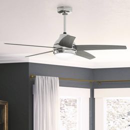 Hunter Bernard AC Deckenventilator Lampe grau