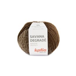 Katia Savana Degradé Wolle mit Farbverlauf zum Stricken und Häkeln Häkelwolle