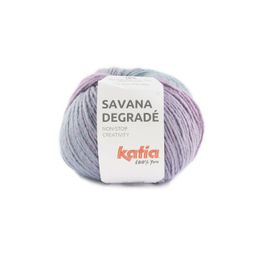 Katia Savana Degradé Wolle mit Farbverlauf zum Stricken und Häkeln Häkelwolle
