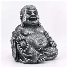 dasmöbelwerk Buddhafigur Happy Buddha sitzend lachender Glücksbuddha