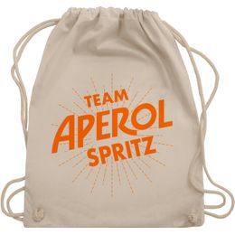 Shirtracer Turnbeutel Team Aperol Spritz JGA Mädelsabend Spritztour Aperol Geschenk