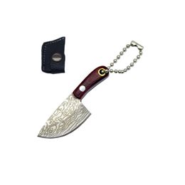 Daisred Schlüsselanhänger Mini-Messer-Set