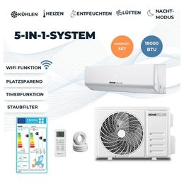 Home Deluxe 4-in-1-Klimagerät Klimaanlage SPLIT 18000 BTU