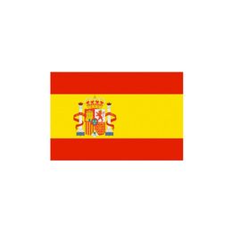 Taffstyle Flagge Fahne 150cm x 90 cm Fanartikel Land mit Metallösen Spanien