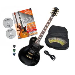 Rocktile E-Gitarre Pro L-200BK elektrische Gitarre