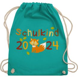 Shirtracer Turnbeutel Schulkind 2024 Fuchs