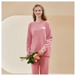 Ronner UG Schlafanzug Warmes Pyjama-Set für den Winter