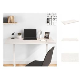 vidaXL Schreibtisch Schreibtischplatte Weiß 100x60x2