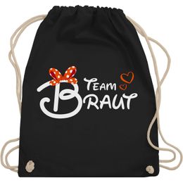 Shirtracer Turnbeutel Team Braut