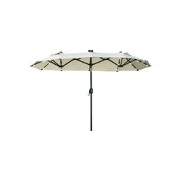 Outsunny Sonnenschirm Doppelseitiger Regenschirm