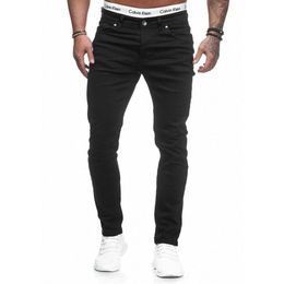 Code47 Slim-fit-Jeans Herren Designer Chino Jeans Hose Basic Stretch Jeanshose Slim Fit