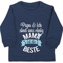 Shirtracer Sweatshirt Mama ist die Beste I Mama