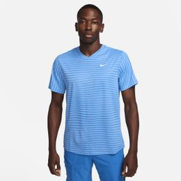 NikeCourt Dri-FIT Victory Herren-Tennisoberteil - Blau