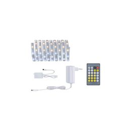 Paulmann LED-Streifen MaxLED 250 Basisset 3m 11W 230/24V 24VA Silber Kunststoff, 1-flammig, IP44 Cover 2700-6500K TunableWhite, silberfarben