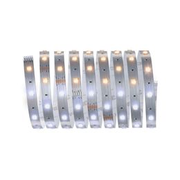 Paulmann LED-Streifen MaxLED 250 Stripe 2,5m IP20 2700-6500K 9W 24V Silber, 1-flammig, TunableWhite, silberfarben