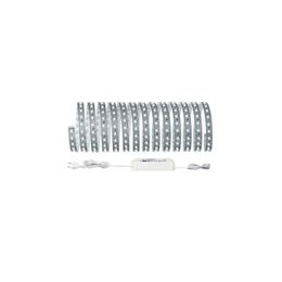 Paulmann LED-Streifen MaxLED 500 Basisset 5m Daylight IP20 6500K 30W 230/24V 60VA Silber, 1-flammig, silberfarben