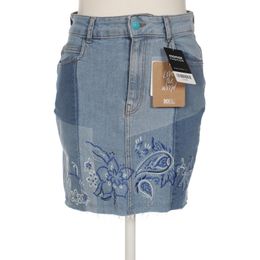 Desigual Damen Rock, blau, Gr. 28