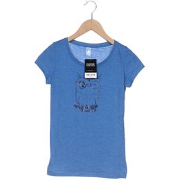Iriedaily Damen T-Shirt, blau, Gr. 34