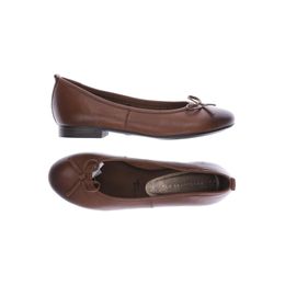 Tamaris Damen Ballerinas, braun, Gr. 36