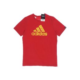 Adidas Herren T-Shirt, rot, Gr. 164
