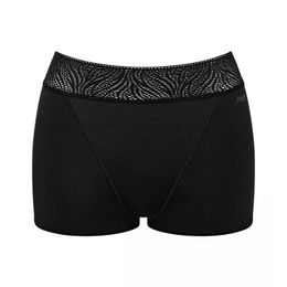 Sloggi - Menstruations Shorts - Black XXS - Sloggi Period Pants - Unterwäsche für Frauen
