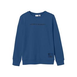 name it Sweatshirt "Magnus" in Blau - 122/128