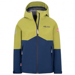 Trollkids - Kid's Gjende Jacket - Regenjacke Gr 140 blau