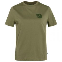 Fjällräven Fjällräven - Women's Fox Boxy Logo Tee - T-Shirt Gr XS oliv