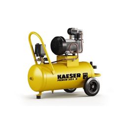 Kaeser Handwerkerkompressor Premium 300/40 Ausf&uuml;hrung "Drehstrom" 400 V / 3 Ph / 50 Hz mit Schlauchaufroller, inkl. 15 m Schlauch