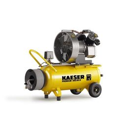 Kaeser Handwerkerkompressor Premium 660/90 Ausf&uuml;hrung "Drehstrom" 400 V / 3 Ph / 50 Hz mit Schlauchaufroller; inkl. 15 m Schlauch