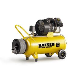 Kaeser Handwerkerkompressor Premium 450/90 "Wechselstrom" - 230 V / inkl. Schlauchaufroller + 15 m Schlauch