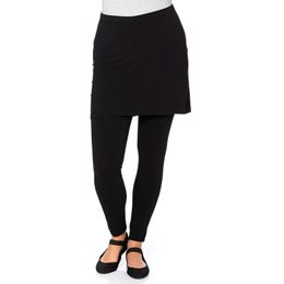 sheego by Joe Browns Große Größen: Leggings mit angesetztem Minirock, schwarz, Gr.44