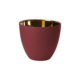 Asa windlicht himbeer/gold