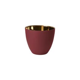 Asa windlicht himbeer/gold