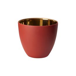 Asa windlicht rot/gold