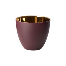 Asa windlicht brombeer/gold
