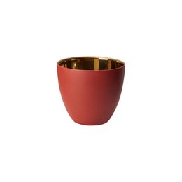 Asa windlicht rot/gold
