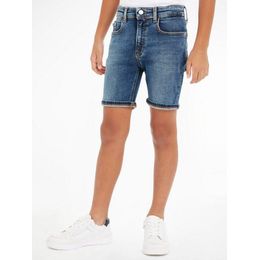 Calvin Klein Jeans Shorts REG ESS SERENE BLUE DENIM SHORTS Kinder bis 16 Jahre, blau