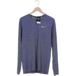 Nike Herren Langarmshirt, blau, Gr. 52